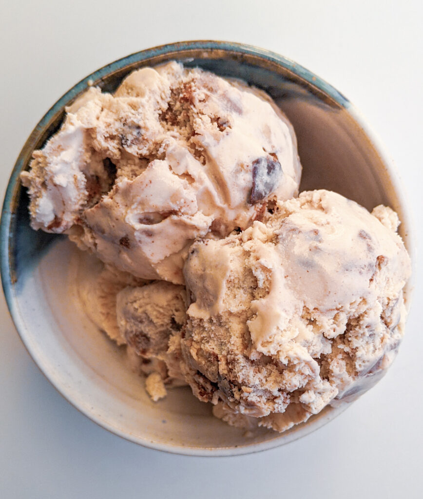 Cookie Dough Chocolate Swirl Ice Cream - Courtney Made