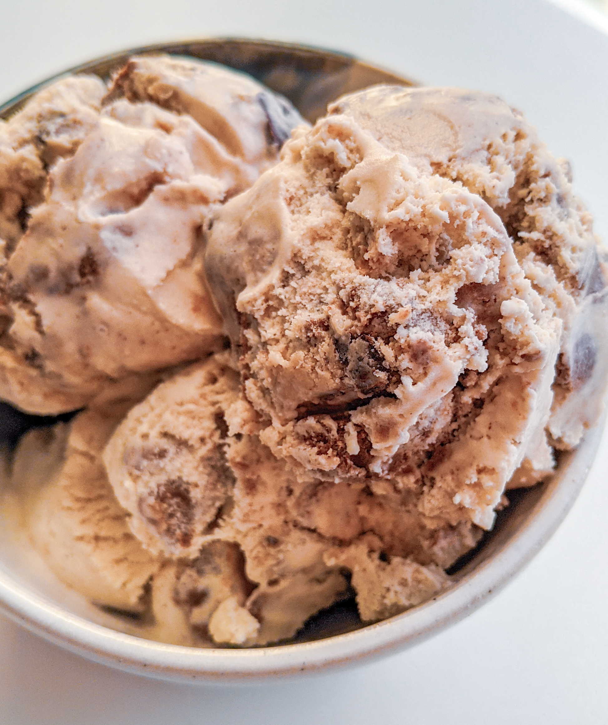 Cookie Dough Chocolate Swirl Ice Cream - Courtney Made